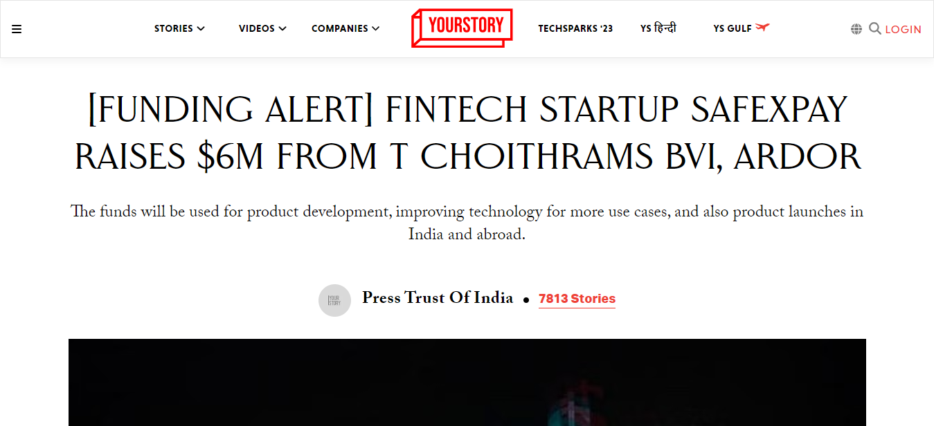 Coverage – Safexpay